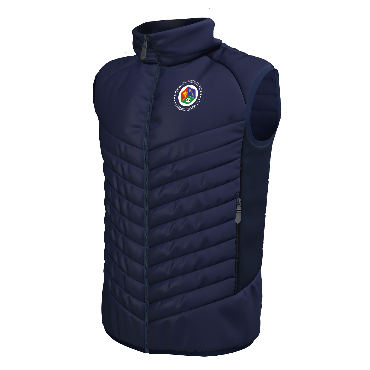 Norwich Medics Football Club - Apex Gilet - Navy - Kit Factory