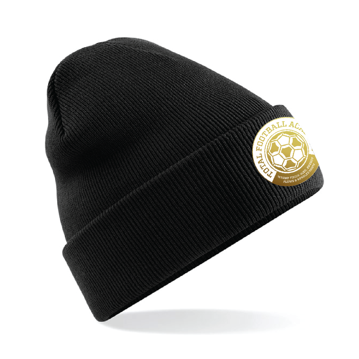 Total Football Academy - Original Cuffed Beanie - Black - Kit Factory