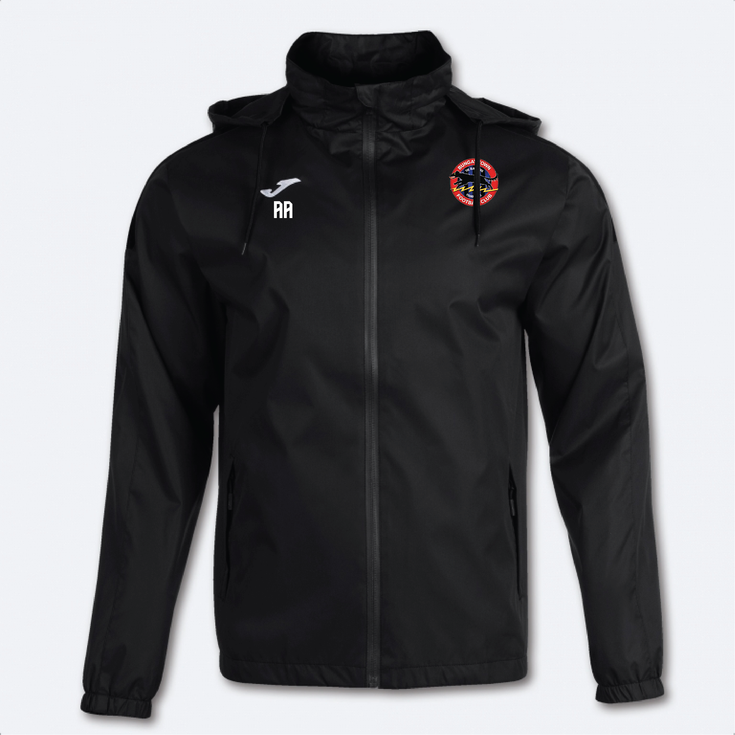 Bungay Town FC - Joma Trivor Rain Jacket - Black - Kit Factory